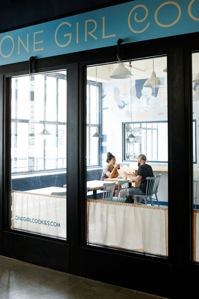 One Girl Cookies Industry City | Oliver Freundlich Design